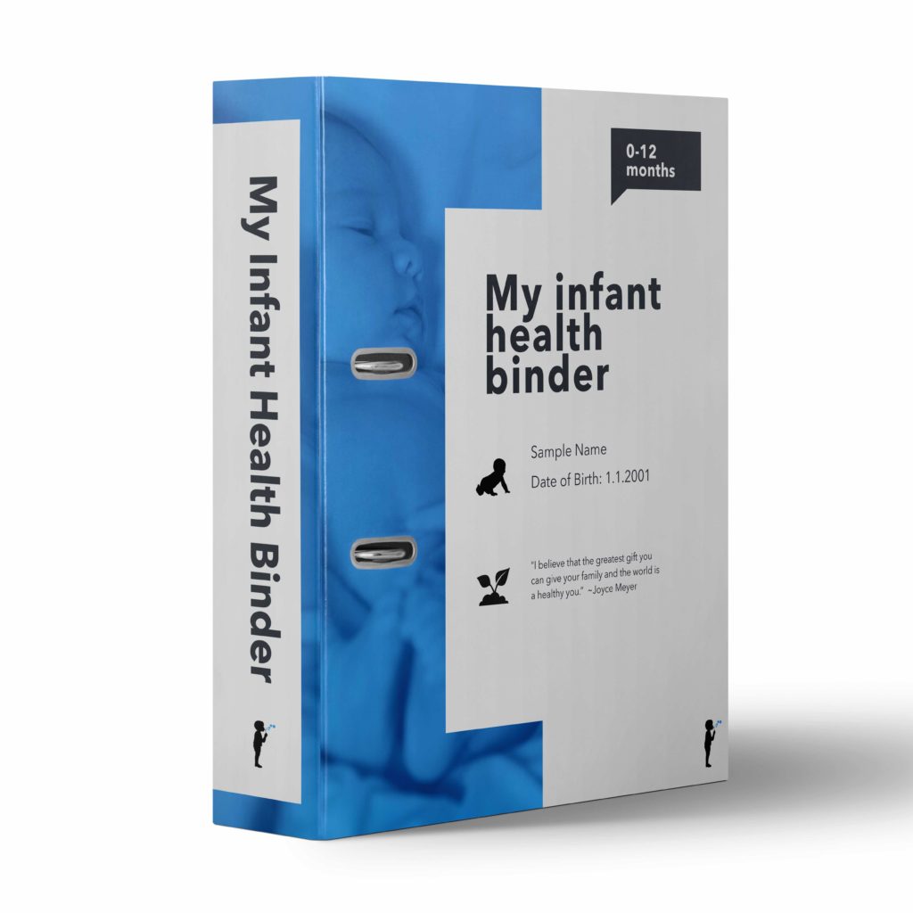 My Infant Health Binder (Printable E-book) - Naturopathic Pediatrics