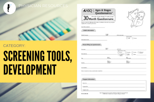 ASQ-3 Questionnaire 30 month - Naturopathic Pediatrics