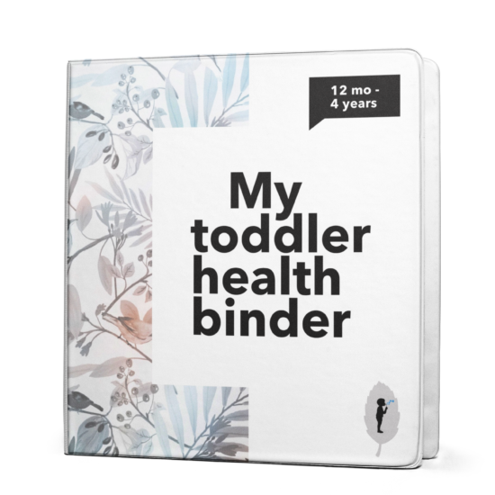 My Infant Health Binder (Printable E-book) – Naturopathic Pediatrics