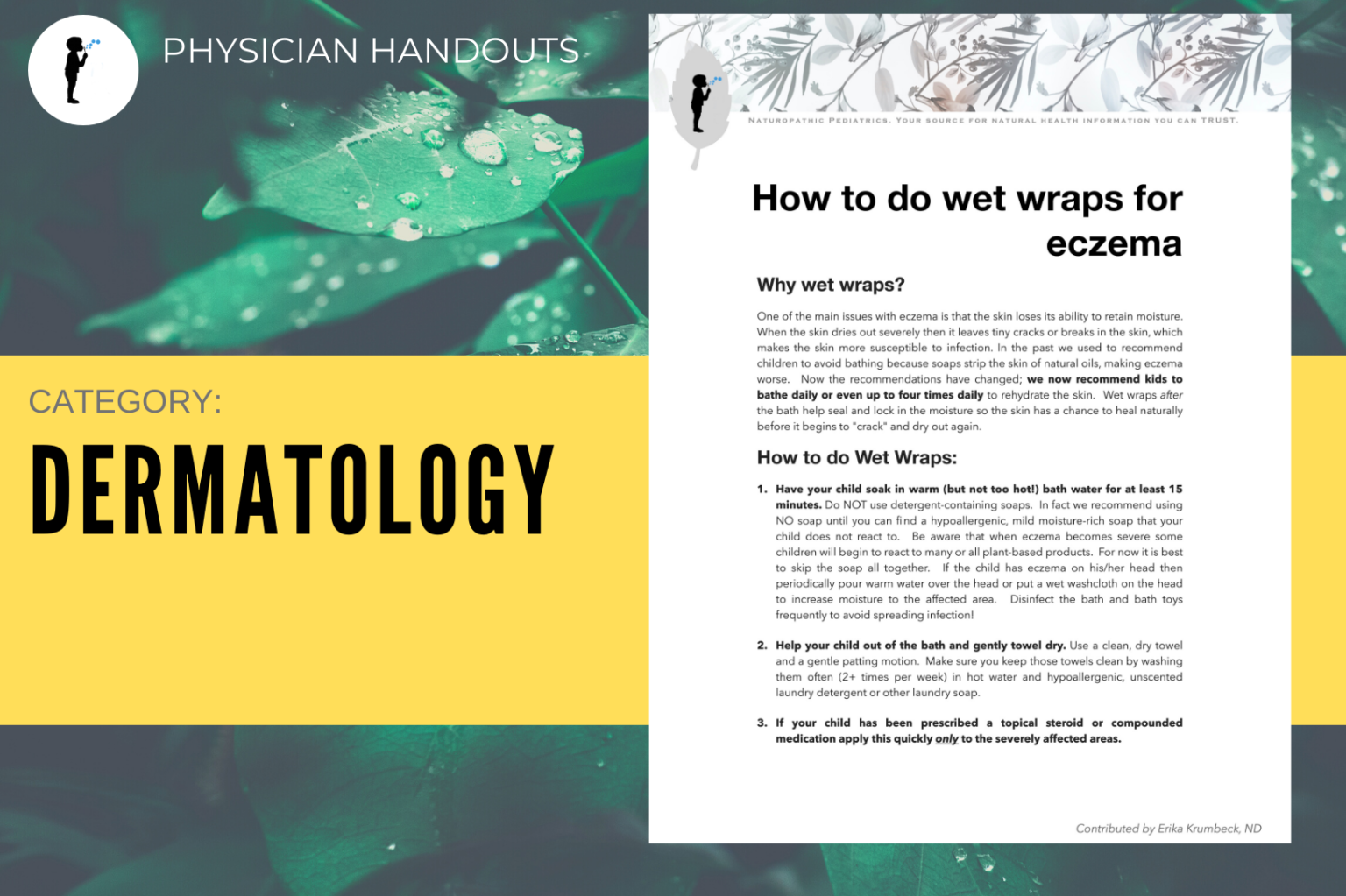 For Providers - Naturopathic Pediatrics